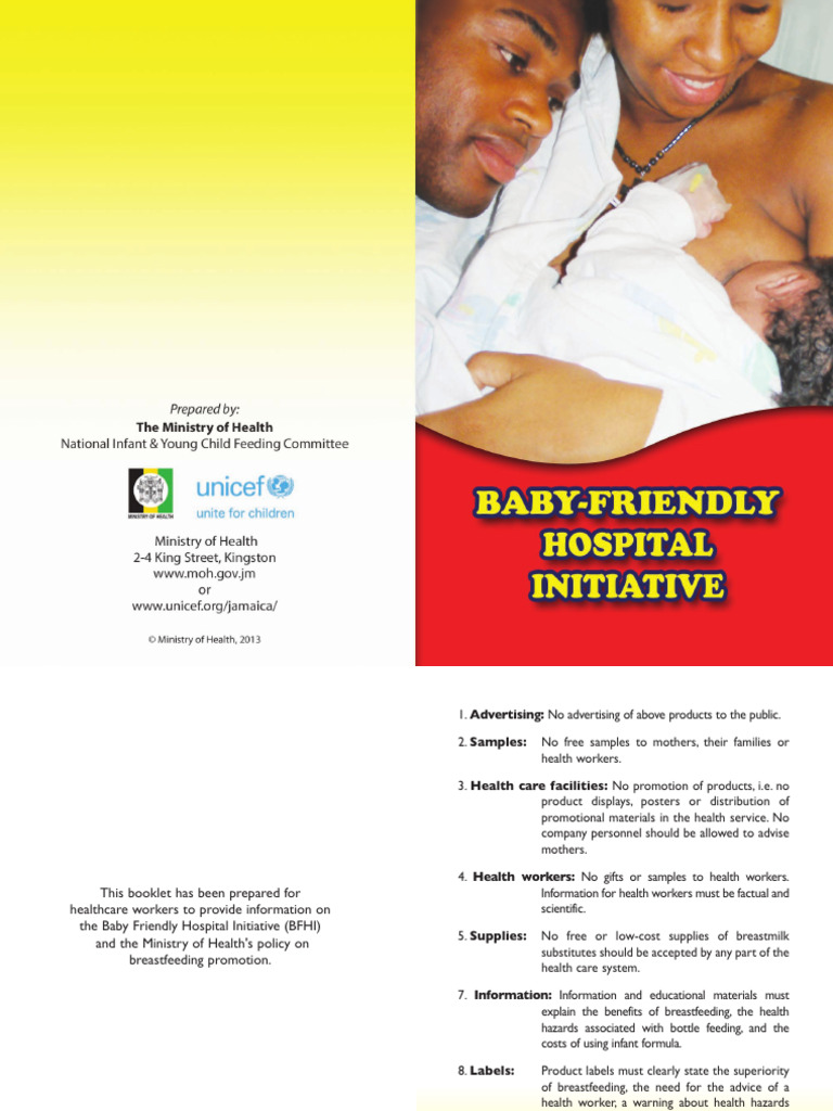 Baby Friendly Hospital Initiative Booklet | PDF | Breastfeeding ...