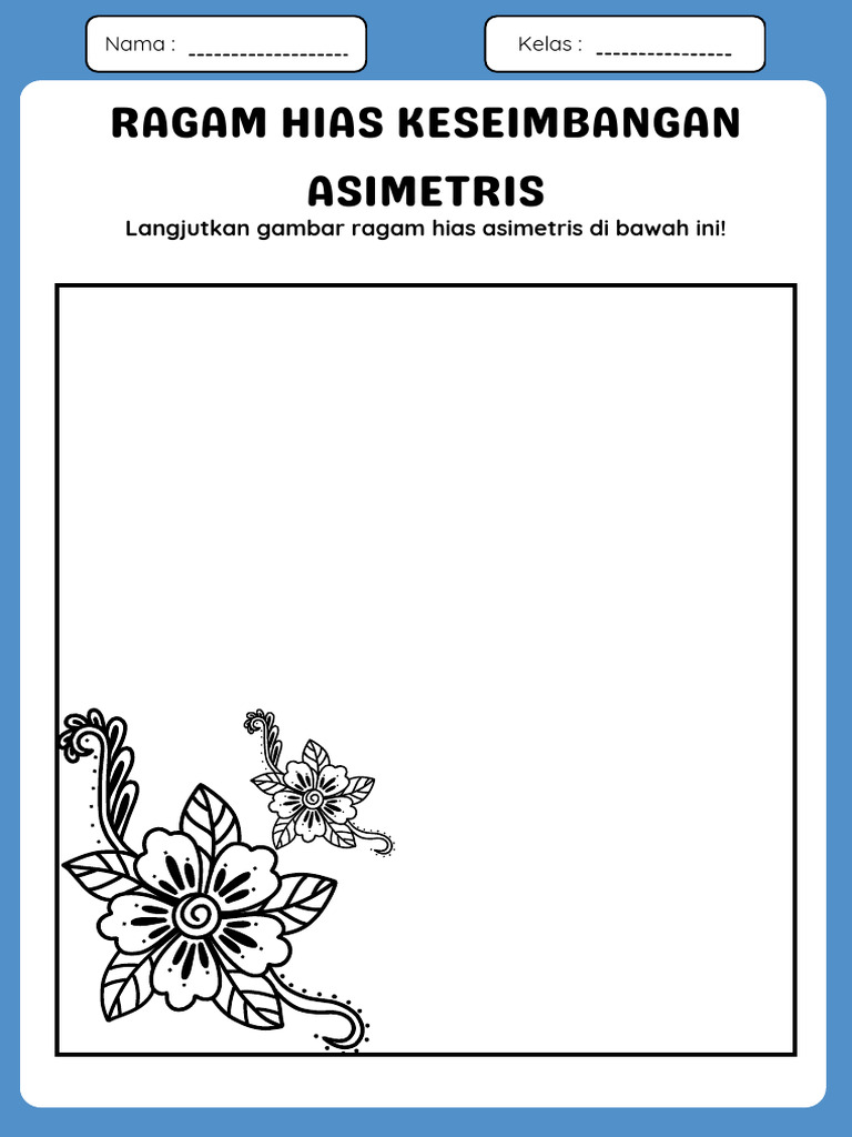 Lembar Kerja SD Seni Rupa Kelas 6 | PDF