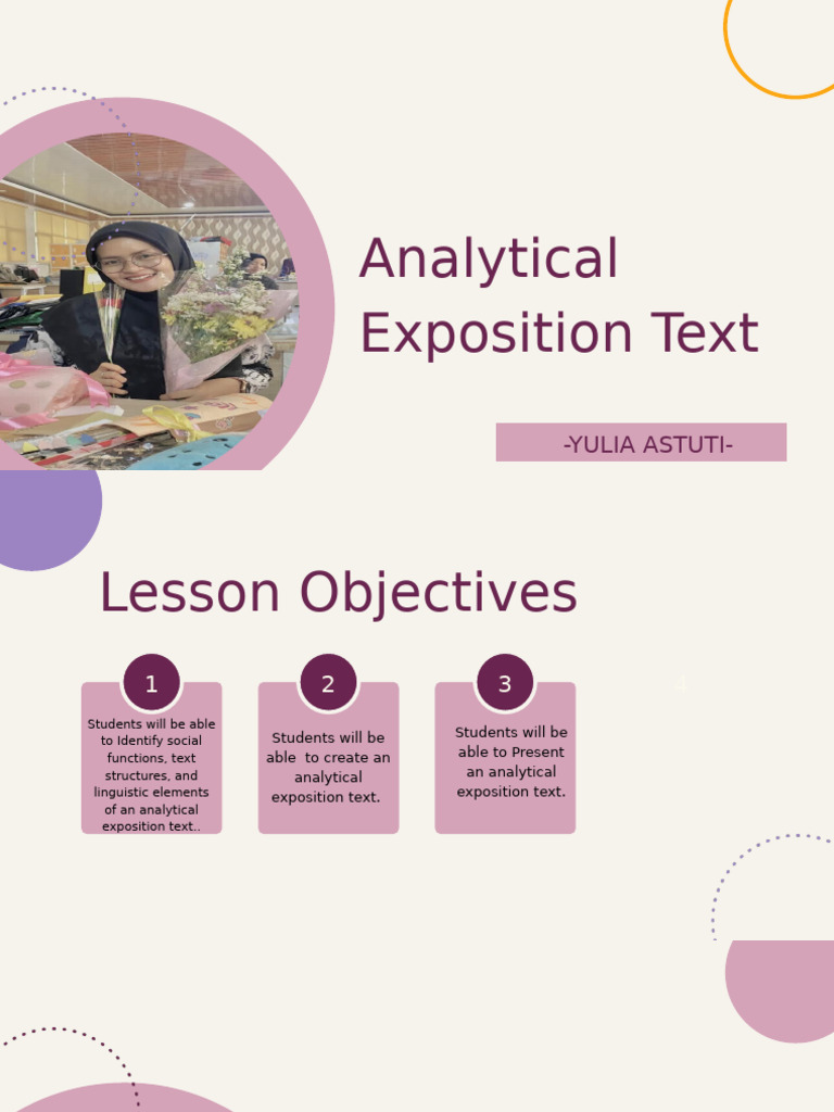 Understanding Analytical Exposition Texts | PDF | Cognitive Science ...