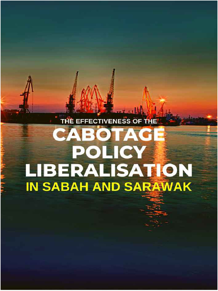 The Effectiveness of The Cabotage Policy Liberalisation in Sabah ...