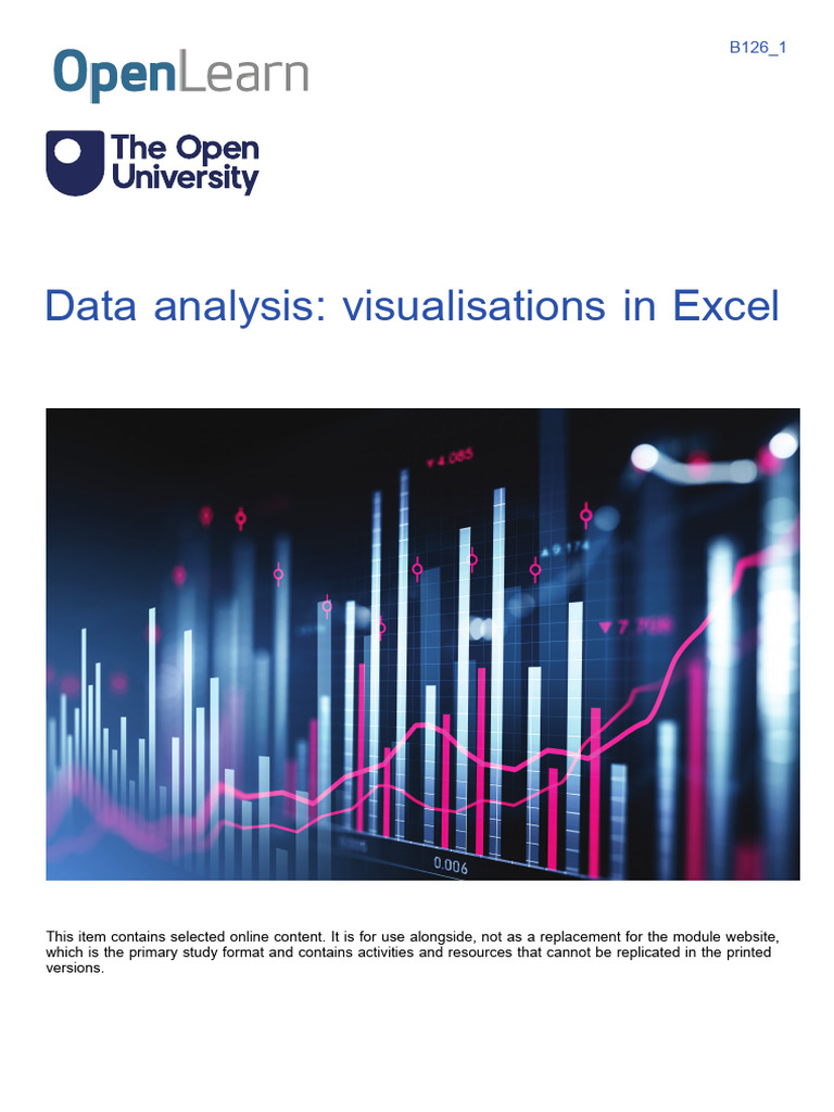 Data Analysis Visualisations in Excel Printable | PDF | Probability Distribution | Microsoft Excel