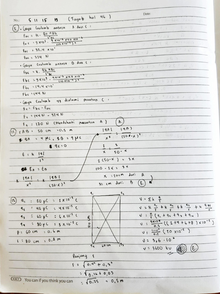 Tugas Fisika Bagian Ganjil Muh. Rafly Akbar A. | PDF