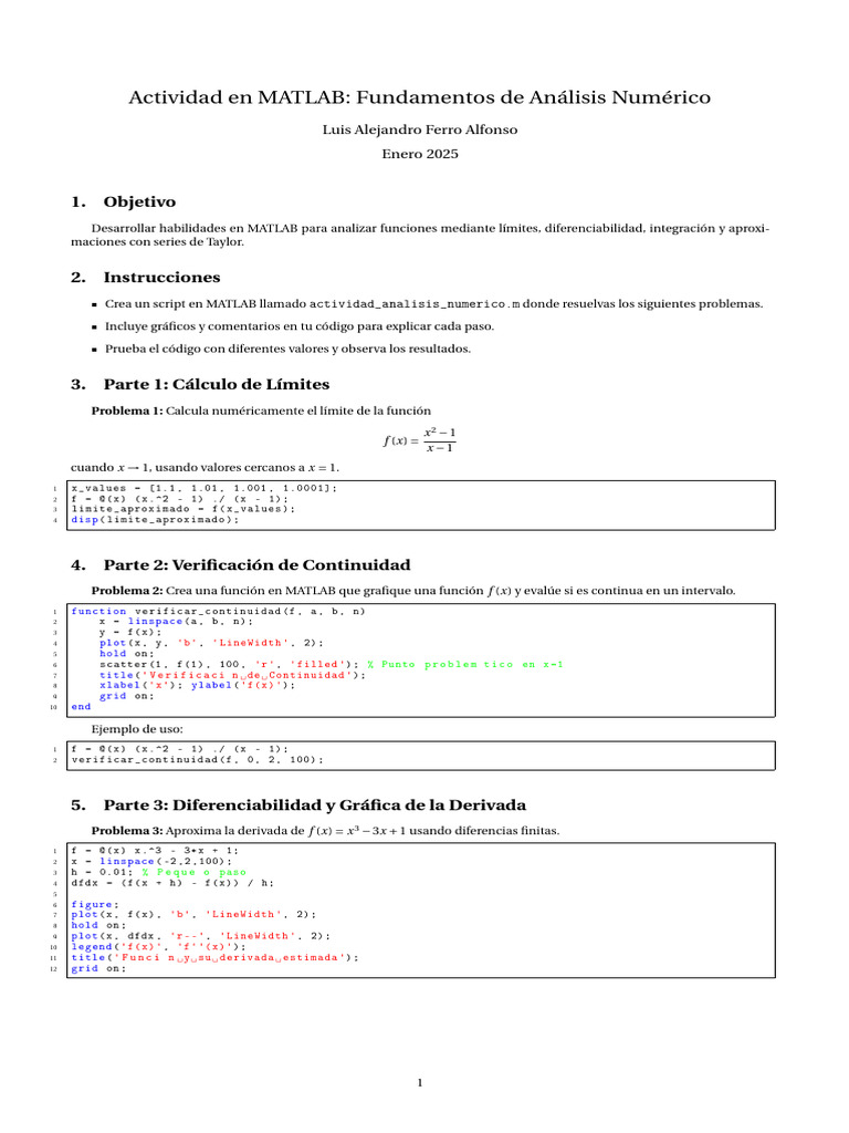 Taller_Preliminares_Matematicas | PDF | Integral | Funciones y mapeos