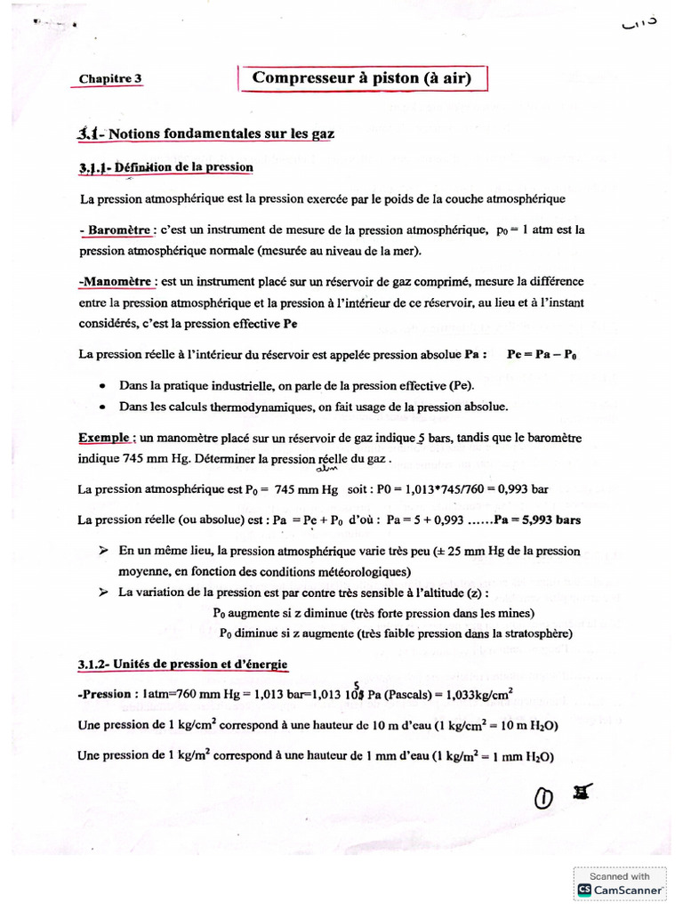 Cours Compresseur | PDF