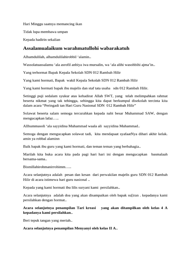 Pentas Merdeka | PDF