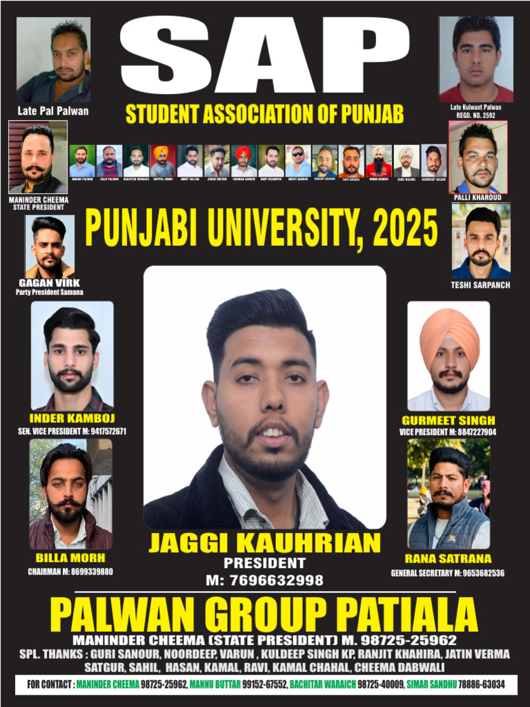 SAP Palwan Group Poster A | PDF