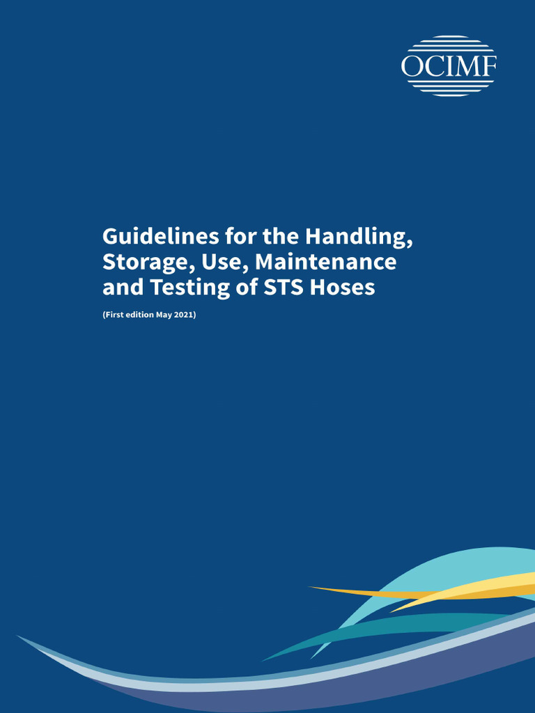 Guidelines For The Handling, Storage, Use, Maintenance and Testing of ...