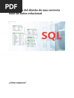 Diseño de Bases de Datos: 3 Etapas | PDF | Bases de datos | Ciencias de la Información