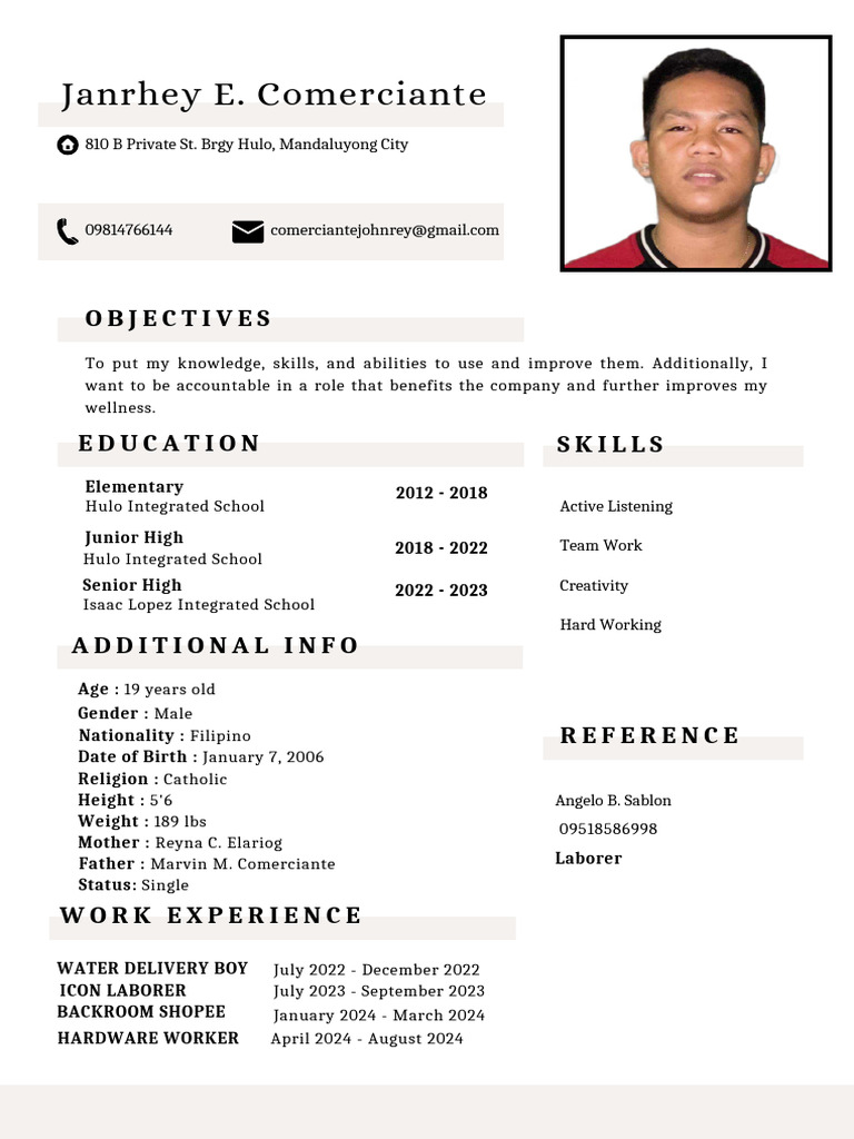 RESUME NI TYSON_20250127_154735_0000 | PDF