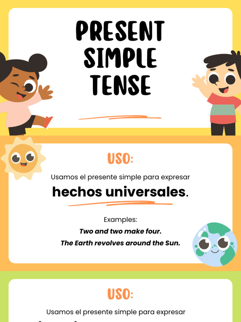 presente simple | PDF