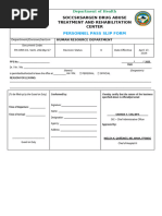 Out On Pass Form | PDF