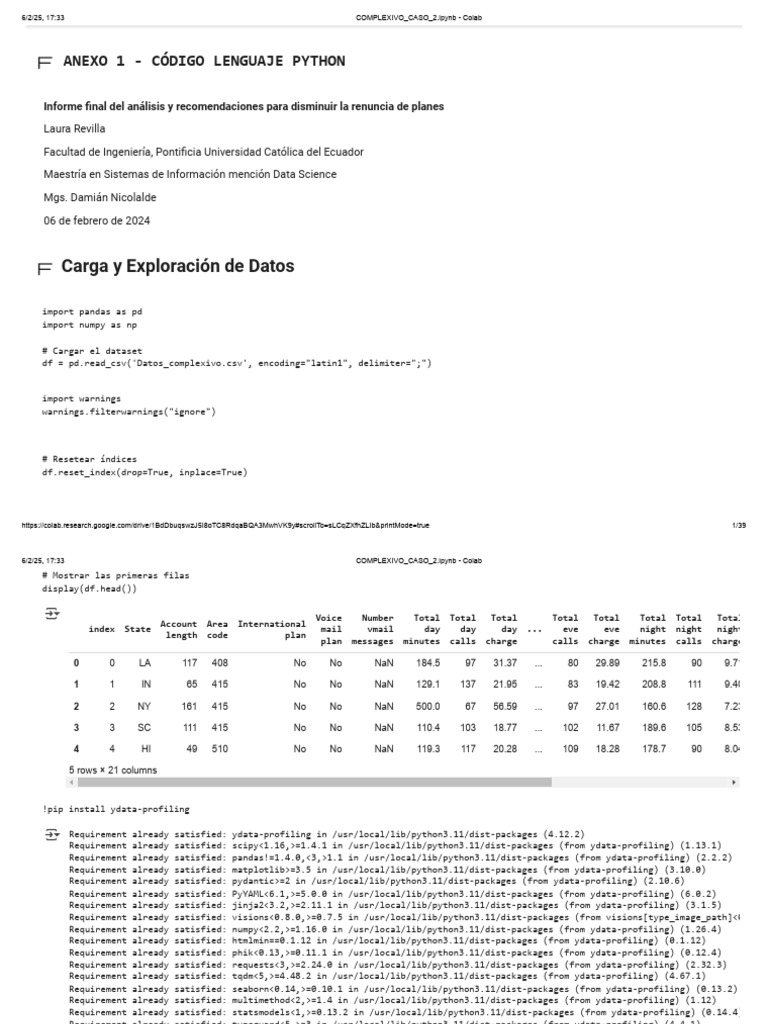 Complexivo Caso 2.ipynb - Colab | PDF | Receiver Operating Characteristic | Applied Mathematics