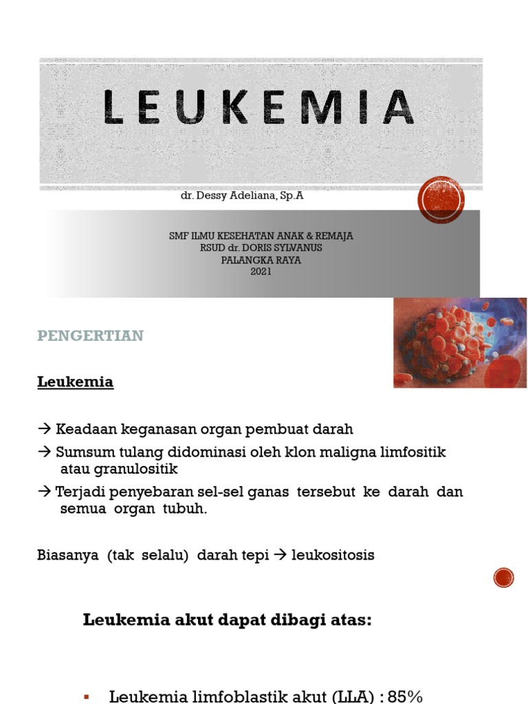 Pemahaman Leukemia pada Anak | PDF