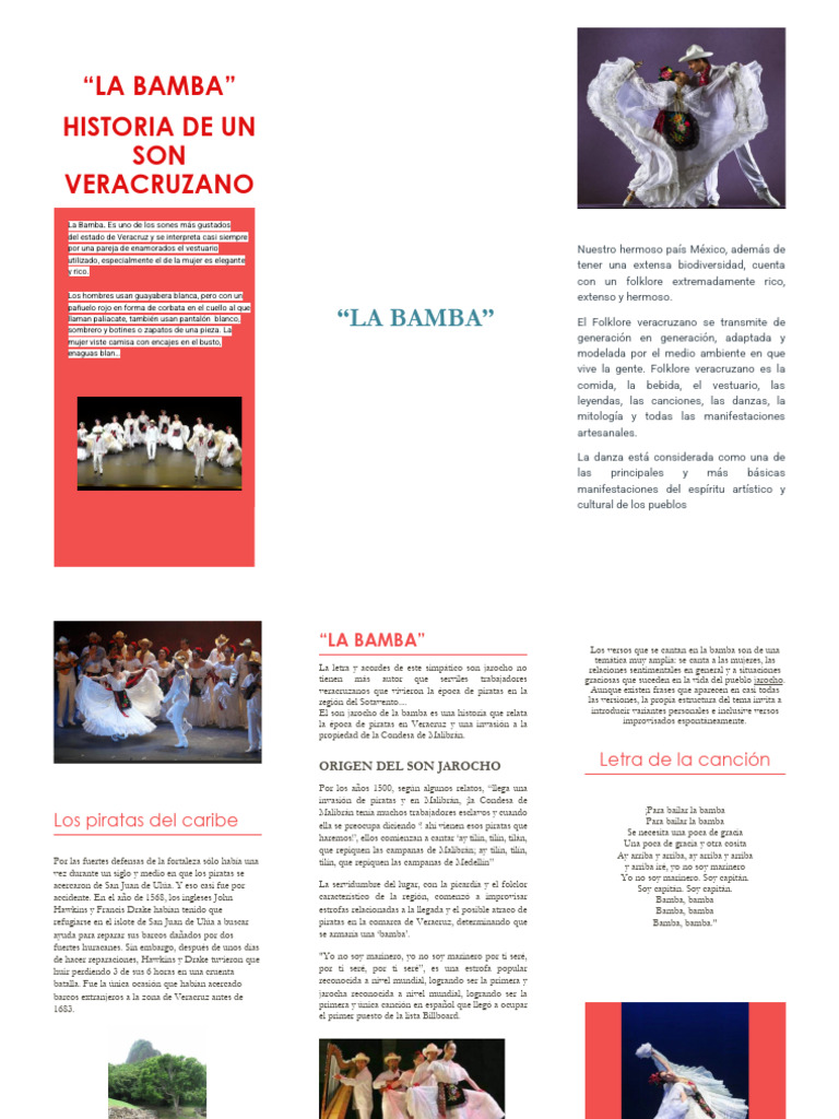 La Bamba: Folklore y Tradición Veracruzana | PDF | La Bamba (Canción)
