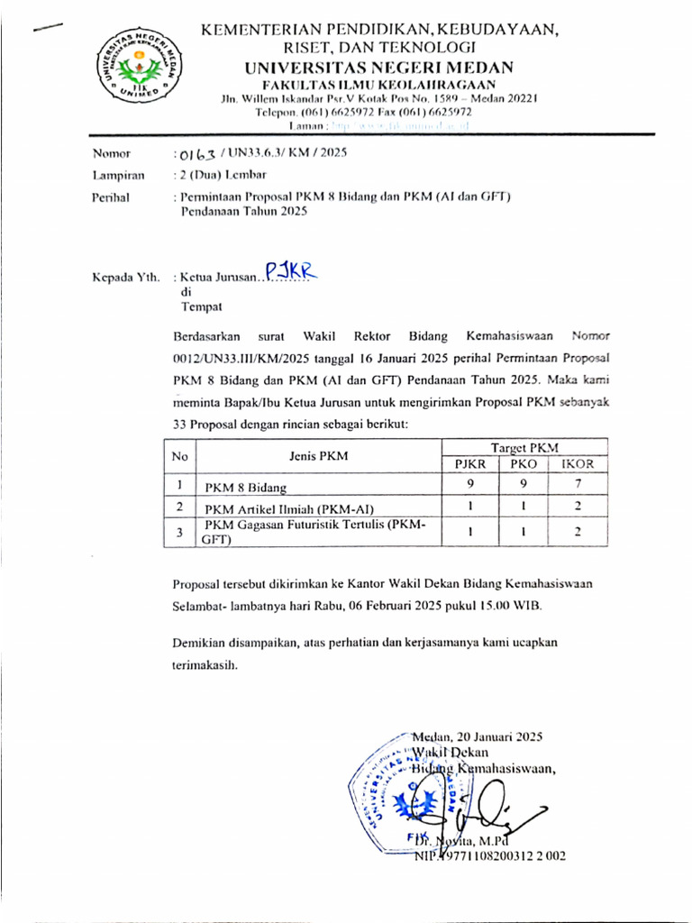 Proposal PKM 2025 | PDF