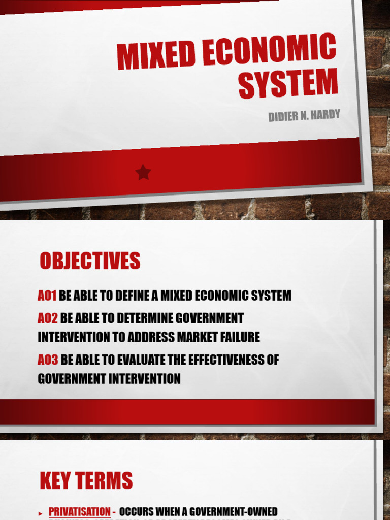 Part 6 Mixed Economic System (2024) | PDF | Taxes | Indirect Tax