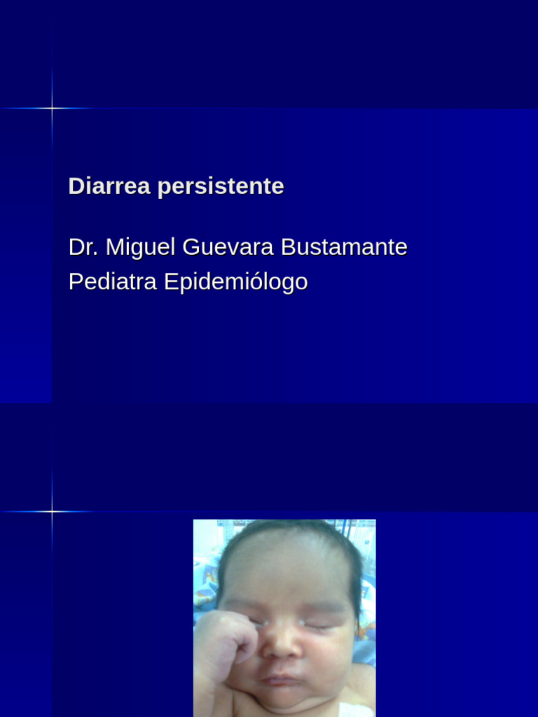 Diarrea Persistente y Disentería | PDF | Diarrea | Enfermedades y ...