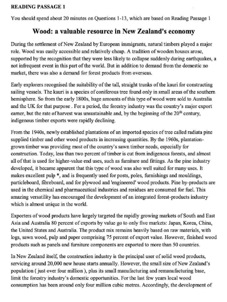 Reading Passage 1 | PDF