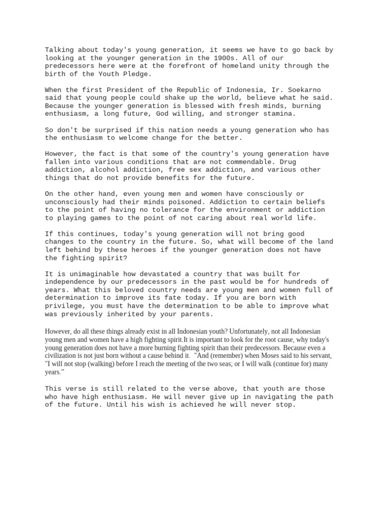 Talking About Today | PDF