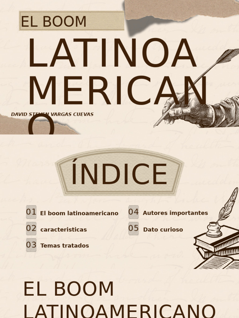 EL BOOM LATINOAMERICANO (1) | PDF