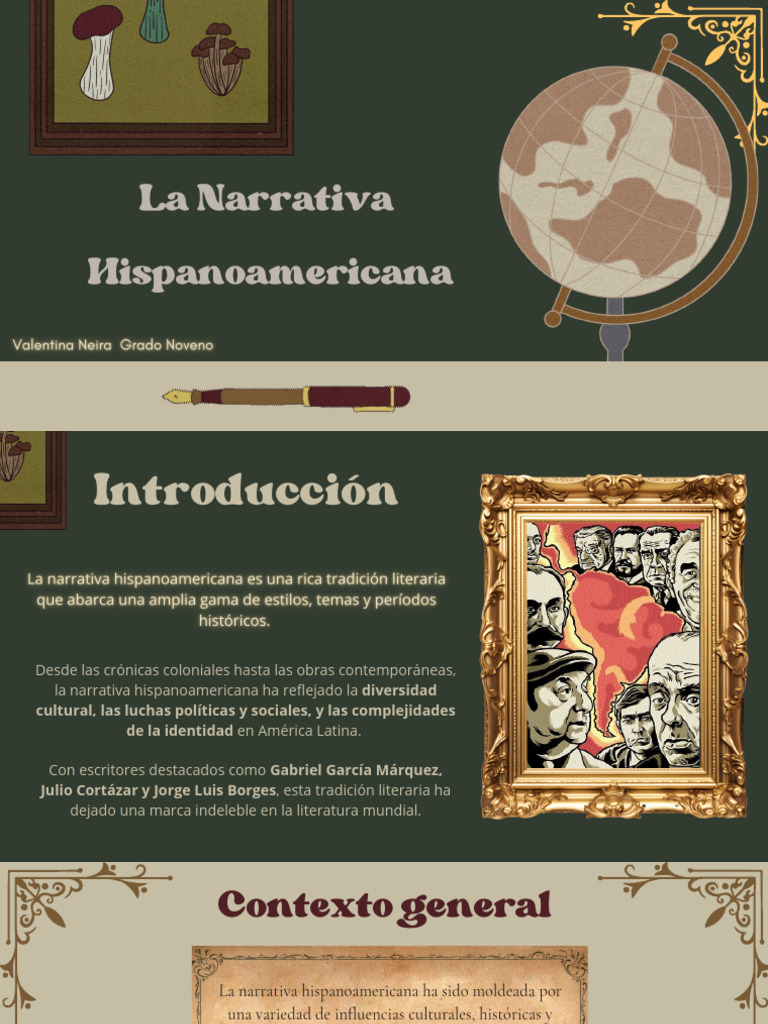Evolución de la Narrativa Hispanoamericana | PDF | Literatura ...