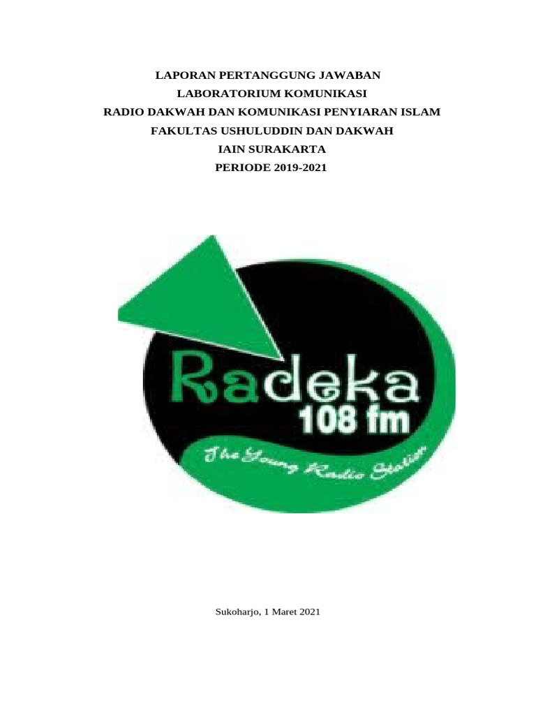 LPJ RADEKA FM 2019-2021 | PDF