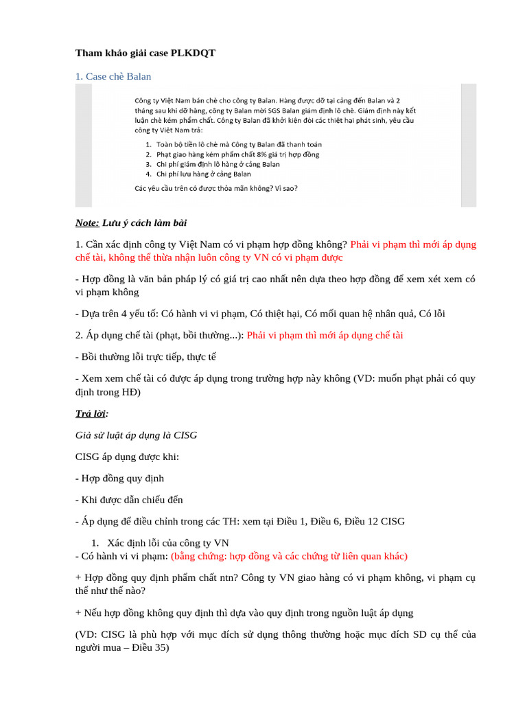 Tham khảo case PLKDQT | PDF