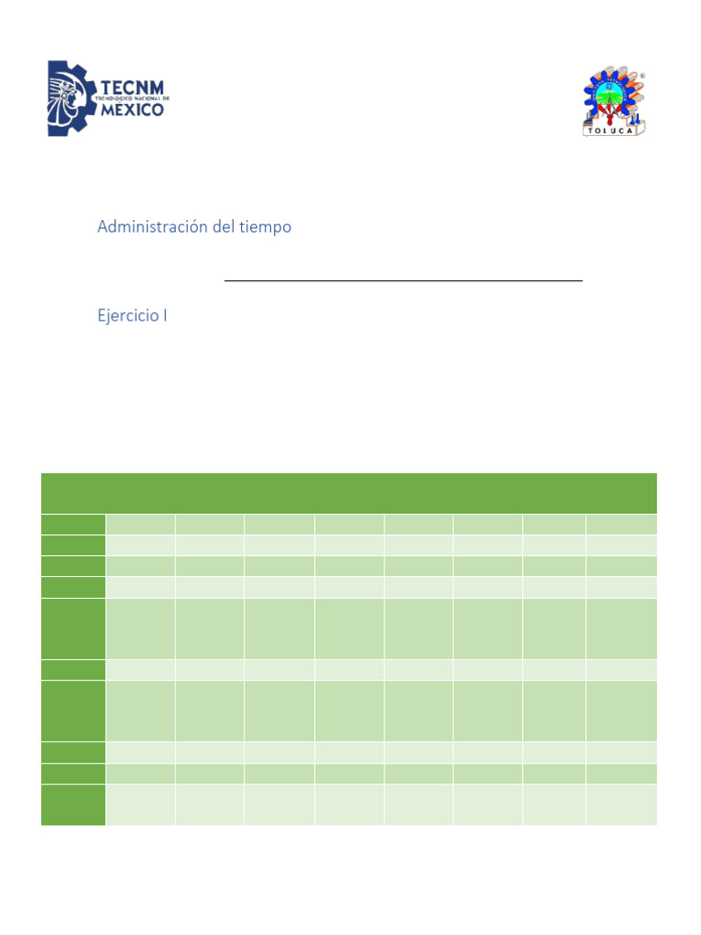 Gestión del Tiempo para Estudiantes | PDF