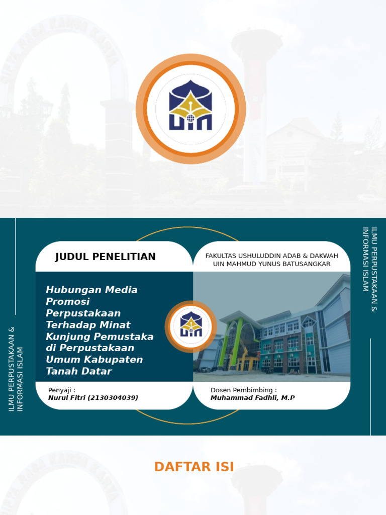 Contoh PPT Sempro | PDF