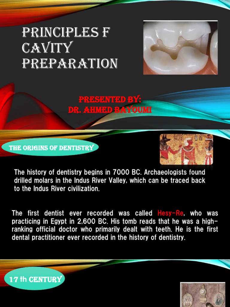 Slanting Bur Technique in Cavity Prep | PDF | Human Tooth | Tooth Enamel