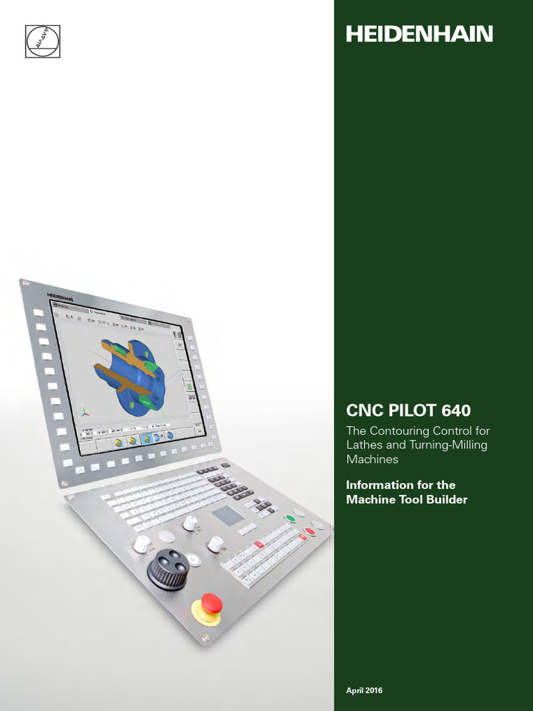 Cncpilot640 Oem | PDF | Programmable Logic Controller | Machining