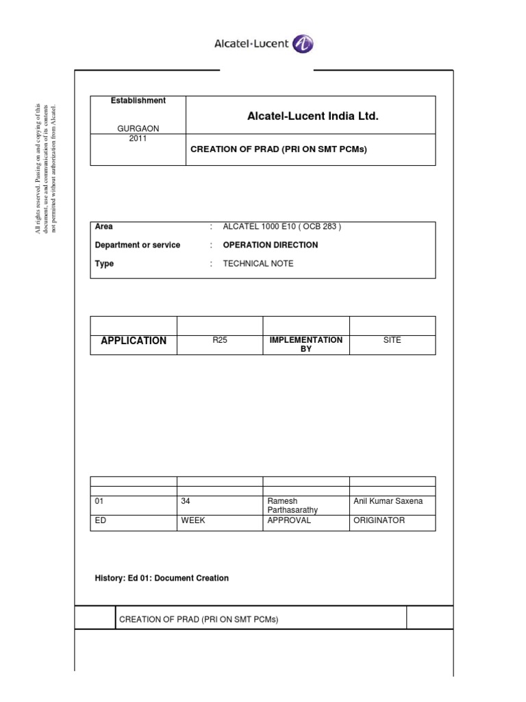 Creation of PRA - Procedure For OCB283 | PDF | Digital Technology ...