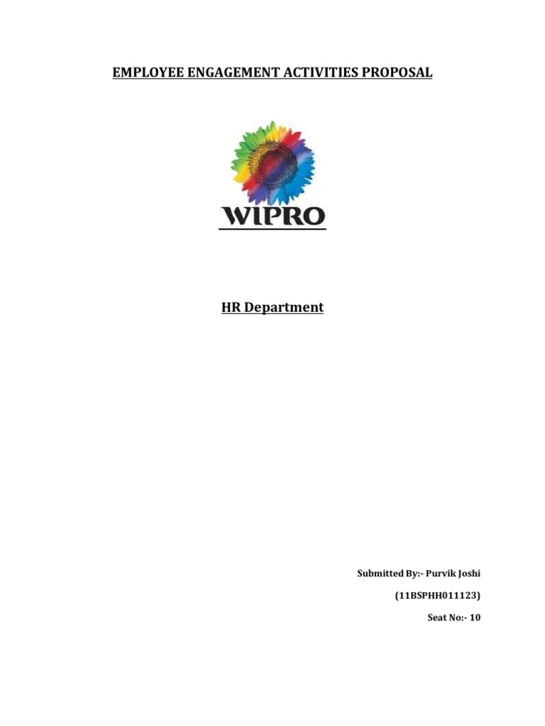 Employee Engagement Activities Proposal | PDF