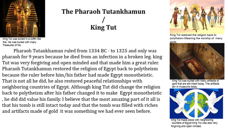 King Tut: Legacy of Pharaoh Tutankhamun | PDF