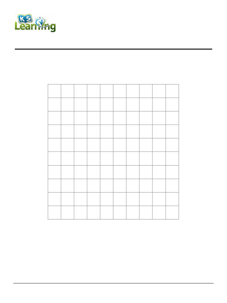 2nd Grade Word Search 3 | PDF
