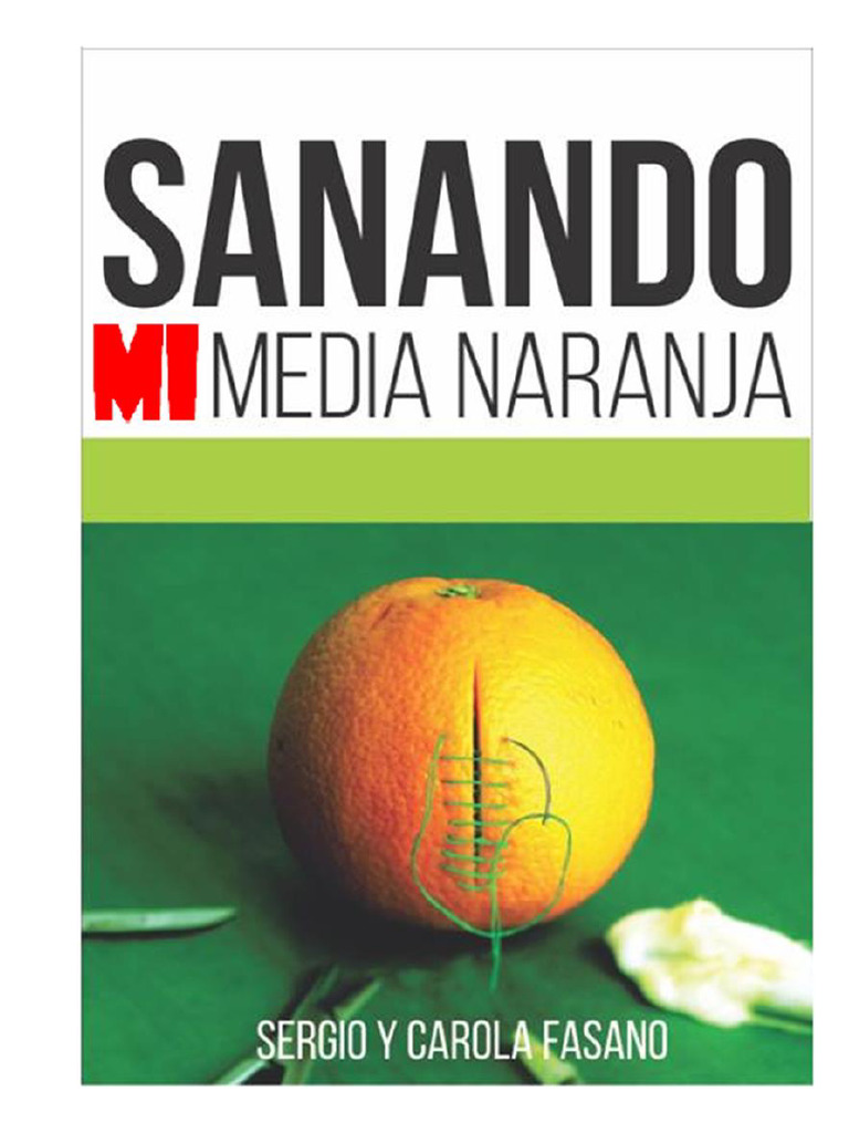 Manual Sanando Mi Media Naranja 2024 | PDF | Pecado | Cristo (título)