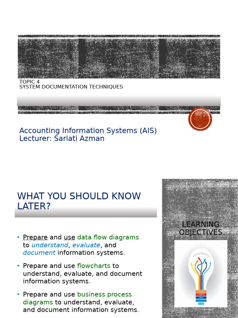 SBSC2123 Topic 4 System Documentation Techniques | PDF | Computing | Information Science