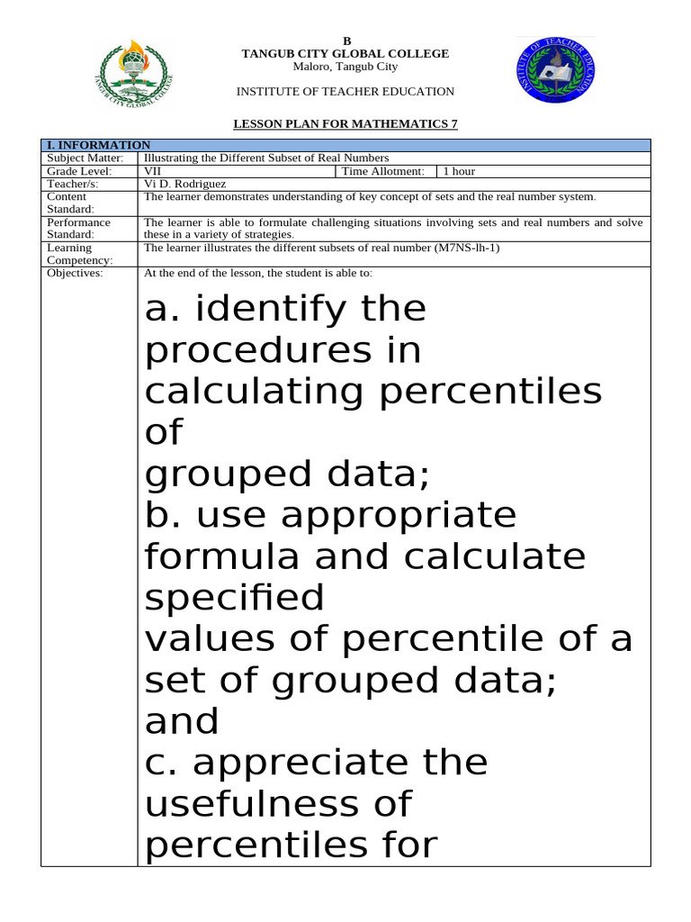 3I's METHOD for Pre Demo Edited | PDF | Numbers | Rational Number