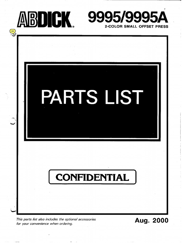 3995 9995 3302hparts | PDF