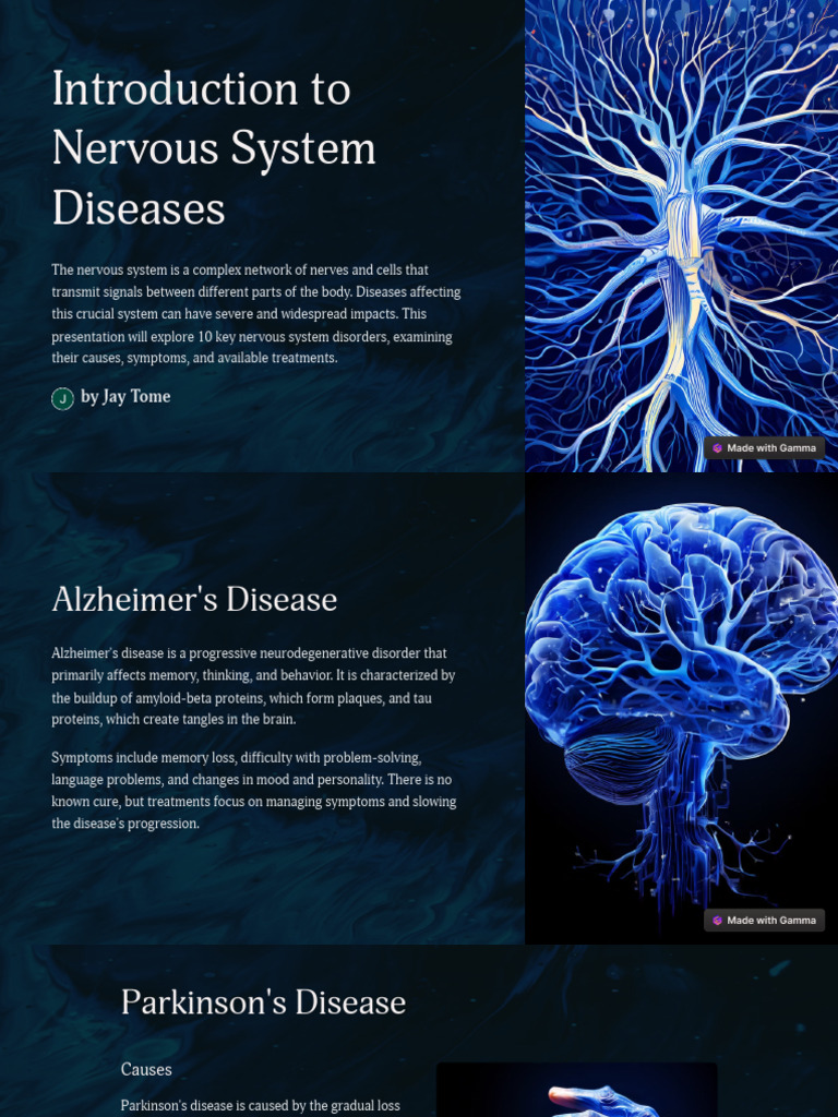 Introduction To Nervous System Diseases | PDF | Multiple Sclerosis ...