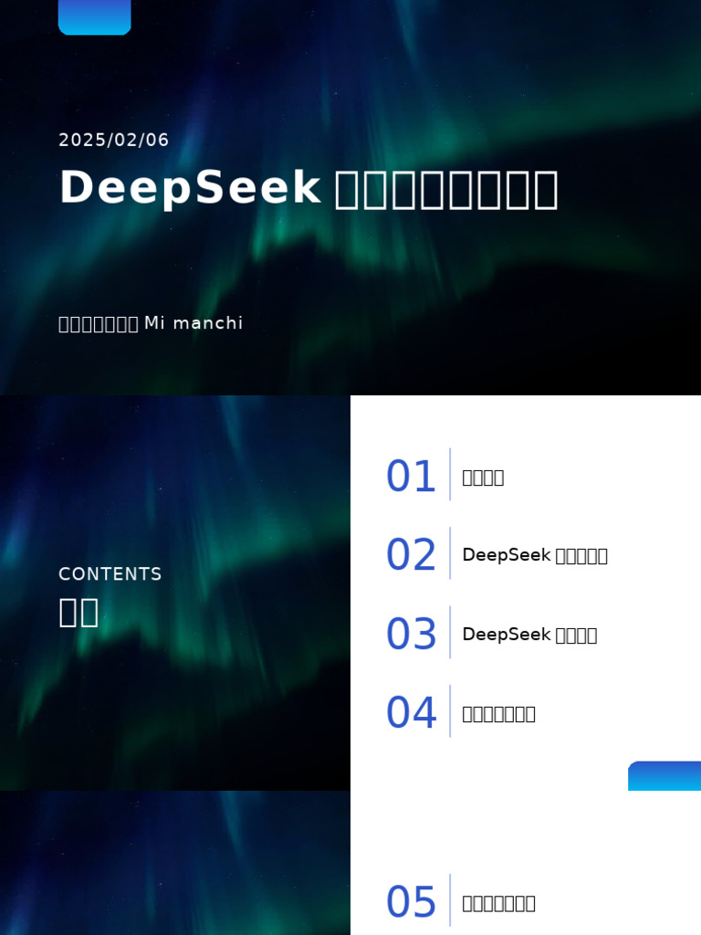 DeepSeek大模型介绍与展望 | PDF