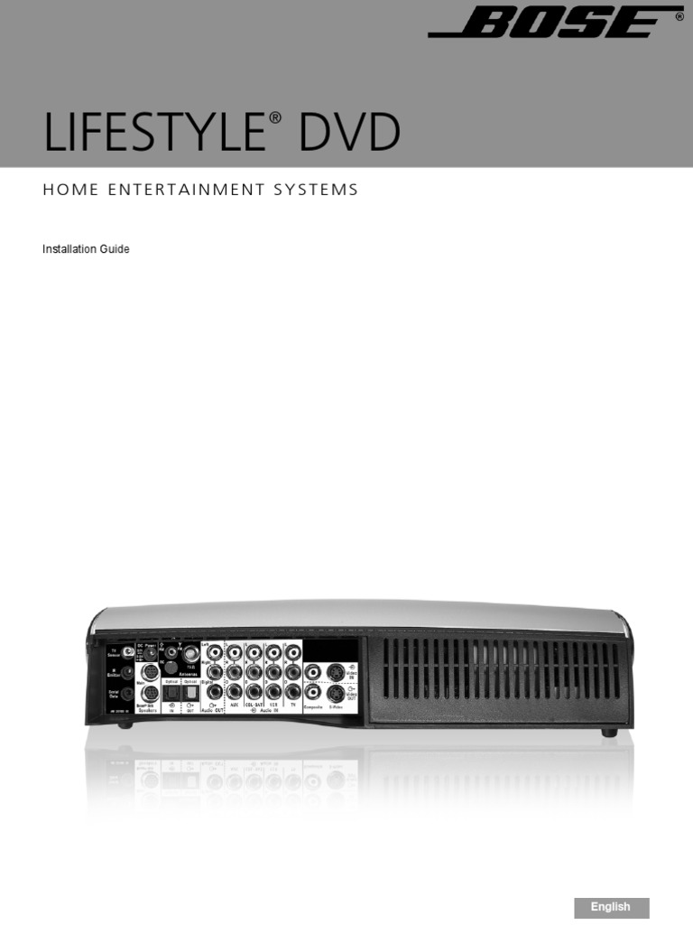 Bose Installation Guide | PDF