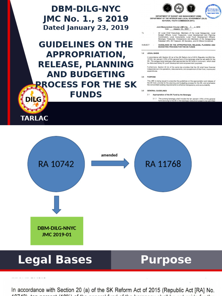SK Funds Budgeting Guidelines 2019 | PDF
