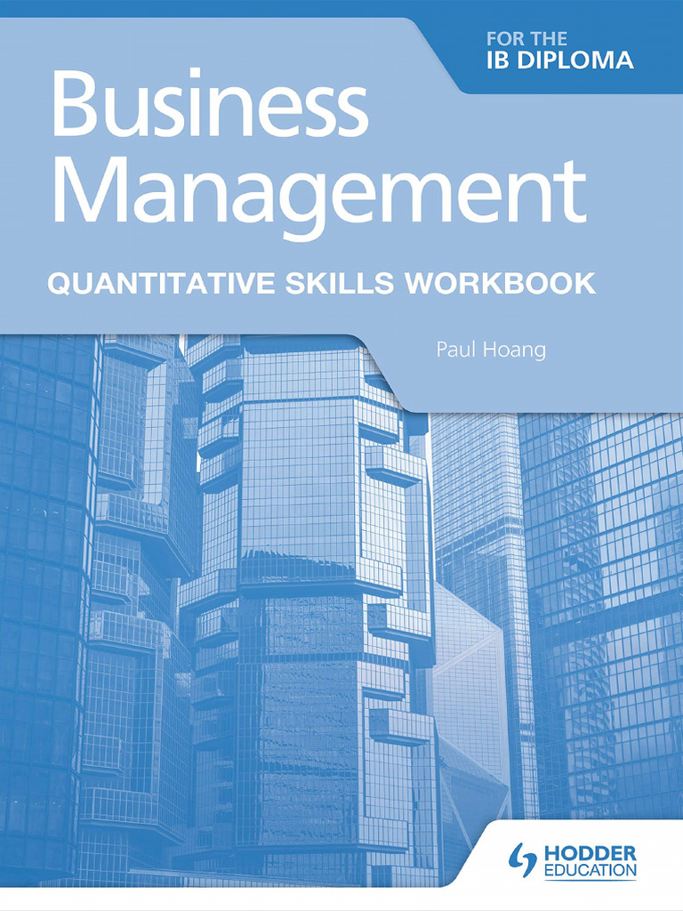 Business Management - Quantitative Skills Workb... (Z-Library) | PDF