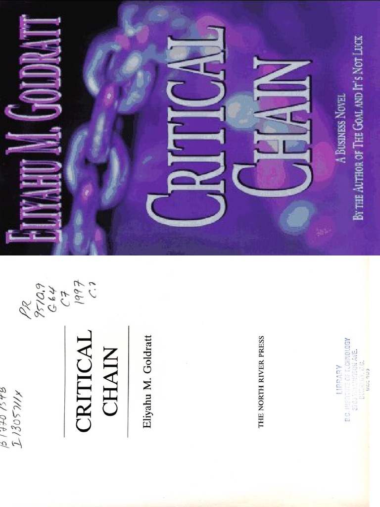 Eliyahu M Goldratt - Critical Chain | PDF