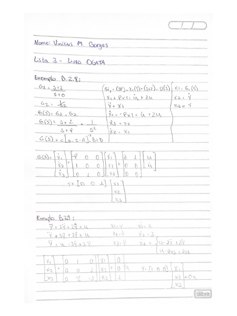 Lista3 Controle | PDF