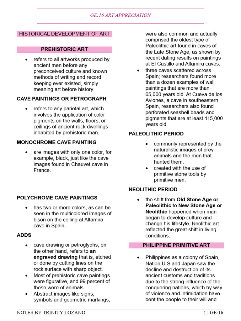 Art App Midterm Reviewer 3 | PDF | Impressionism | Baroque