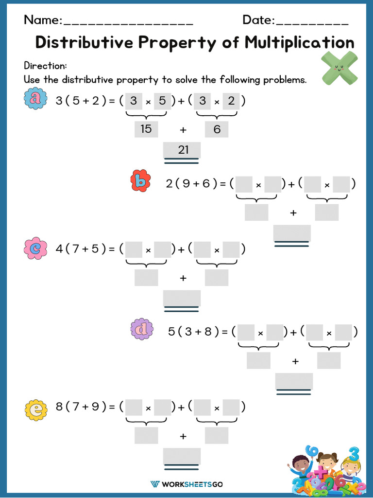 Distributive-Property-Of-Multiplication | PDF