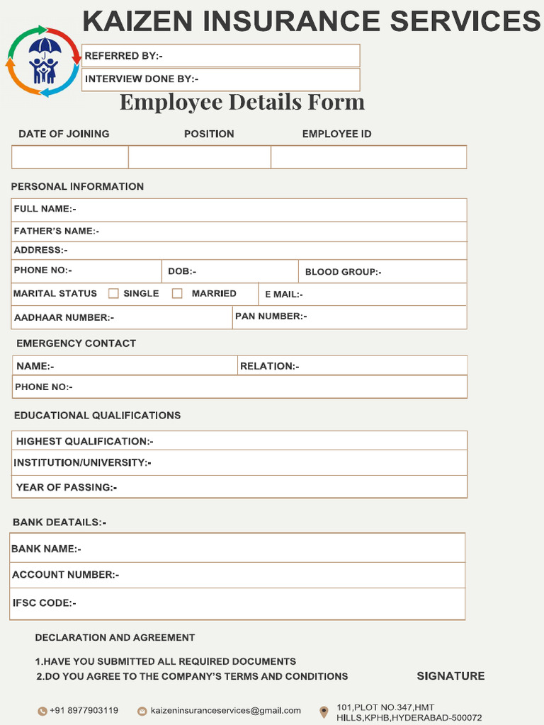 Jonning Form | PDF