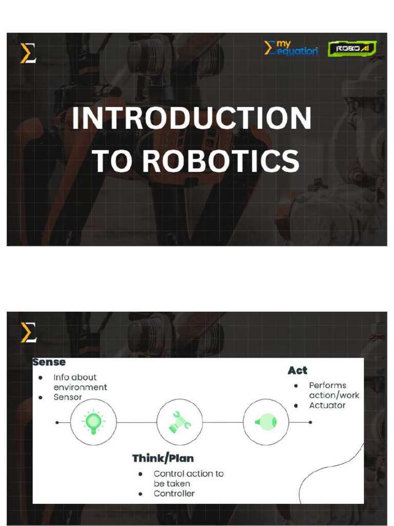 A-Introduction to robotics | PDF